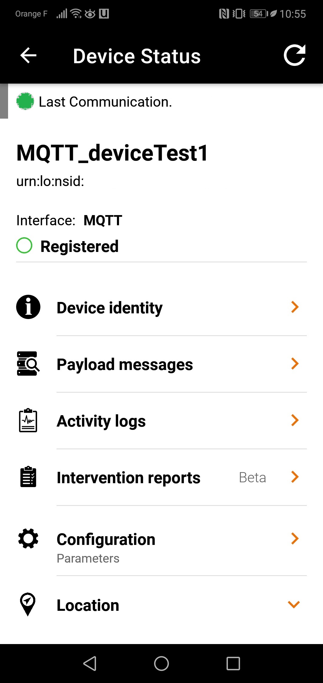 New features in your Android mobile apps Live Objects sensor - Live Objects Blog