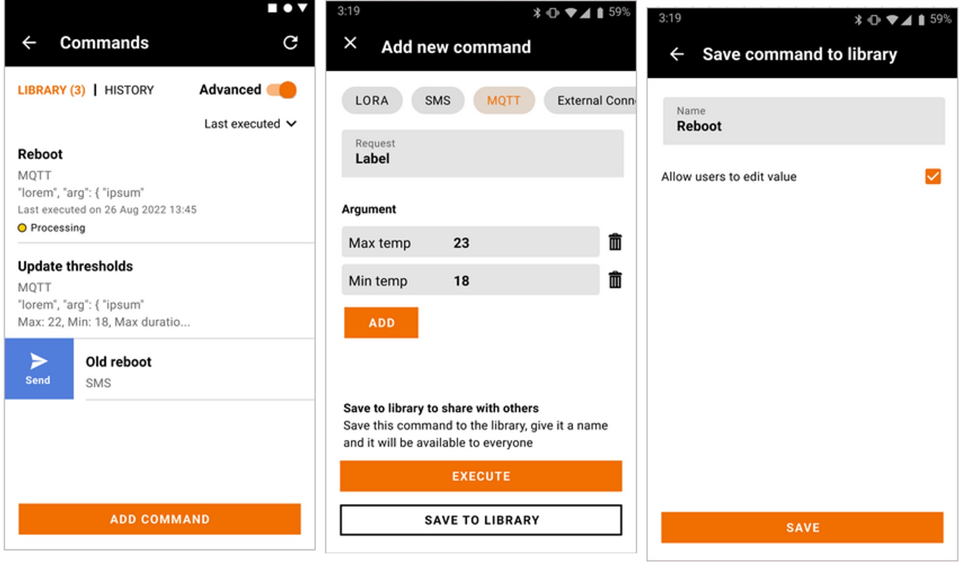 Execute Iot Commands Or Operations From Your Smartphone Live Objects Blog